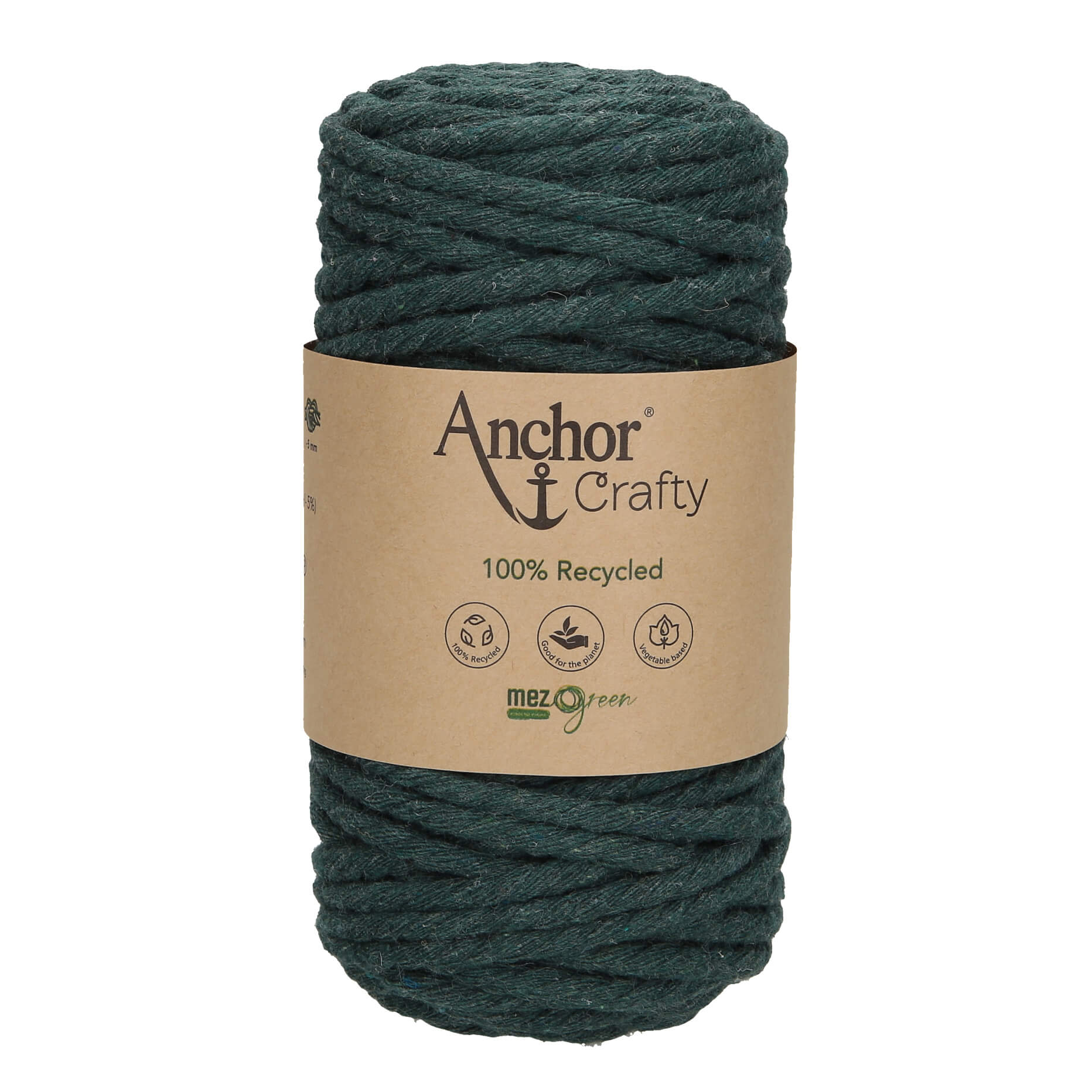 Anchor Crafty 250g Spool 0111 Forest - The Thread Box UK