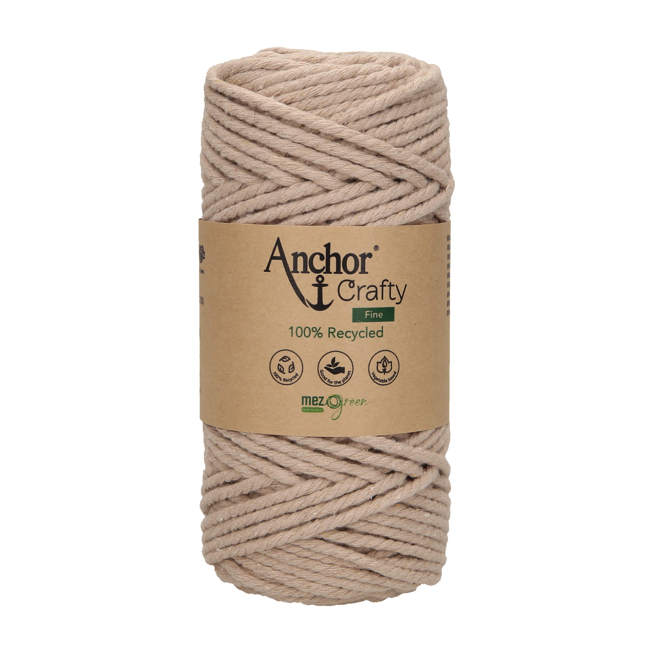 Anchor Crafty Fine 250g Spool 0106 Pearl - The Thread Box UK