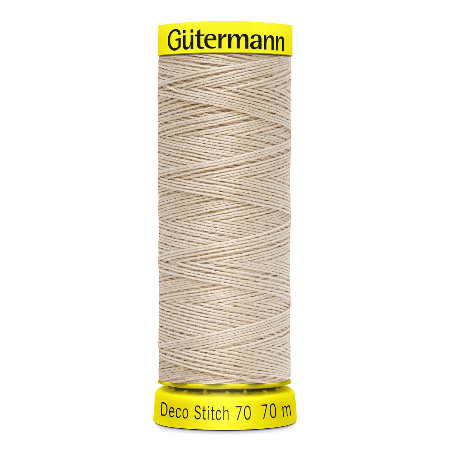 Gutermann Deco Stitch 70 70m 722 Beige Bone - The Thread Box UK