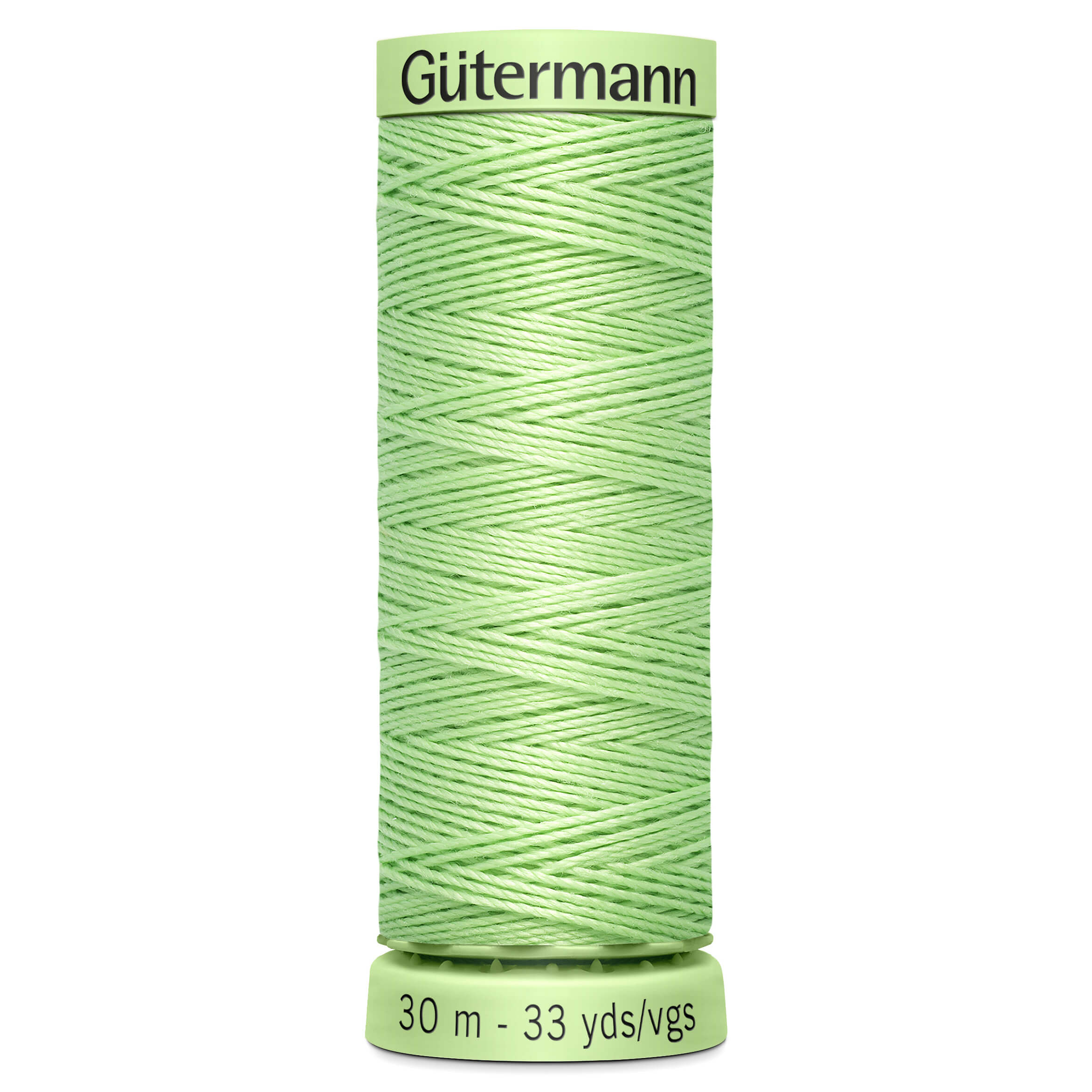 Gutermann Top Stitch Thread 30m 152 Soft Green - The Thread Box UK