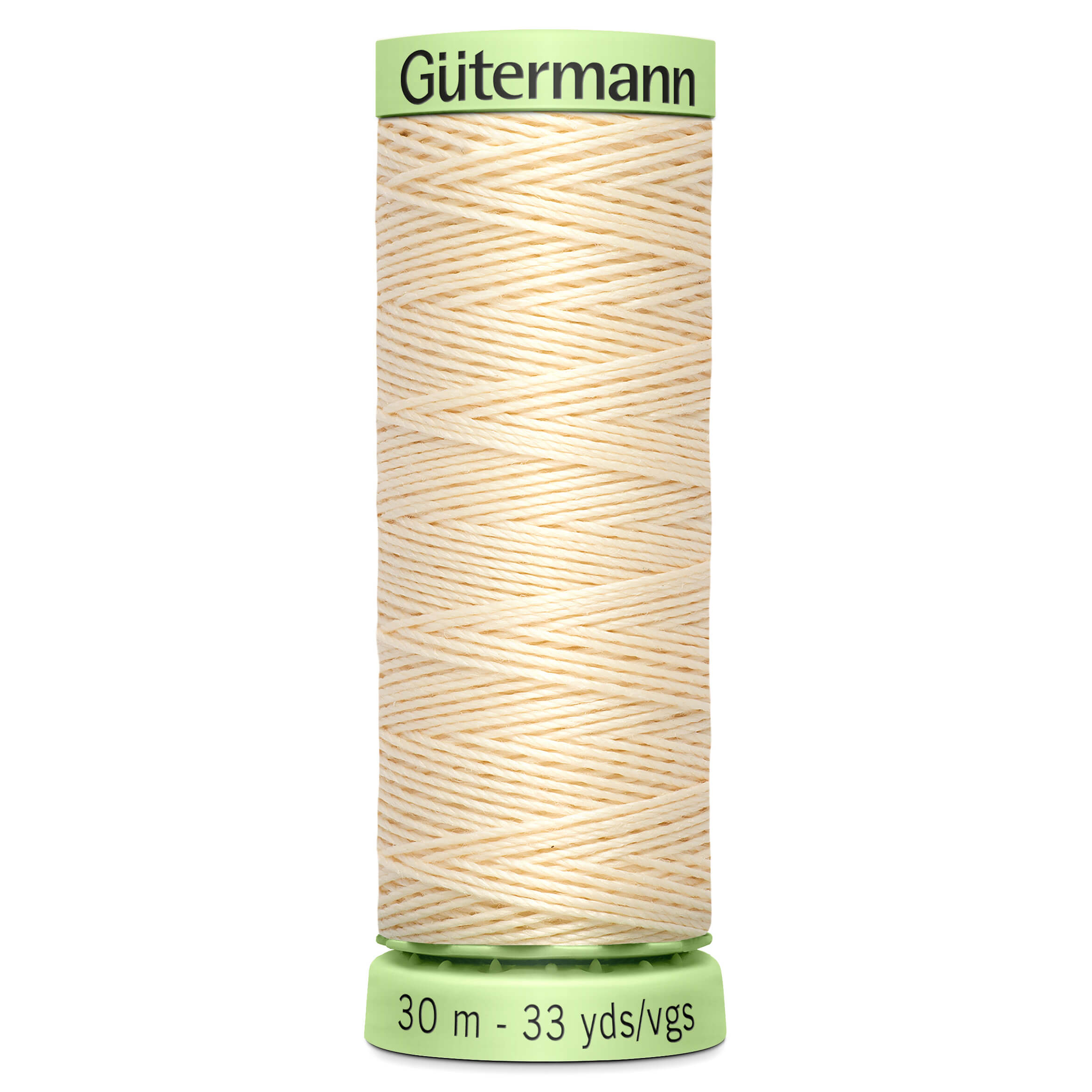 Gutermann Top Stitch Thread 30m 414 Cream - The Thread Box UK