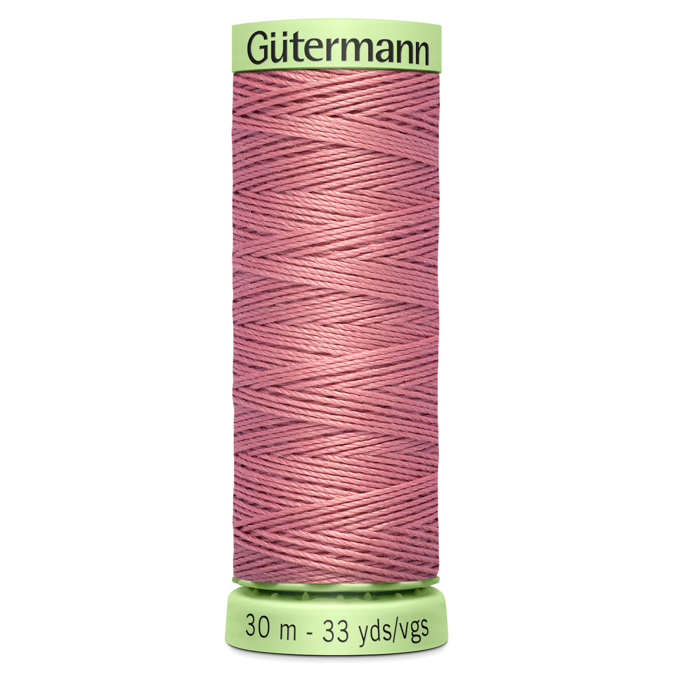 Gutermann Top Stitch Thread 30m 473 Vintage Pink - The Thread Box UK