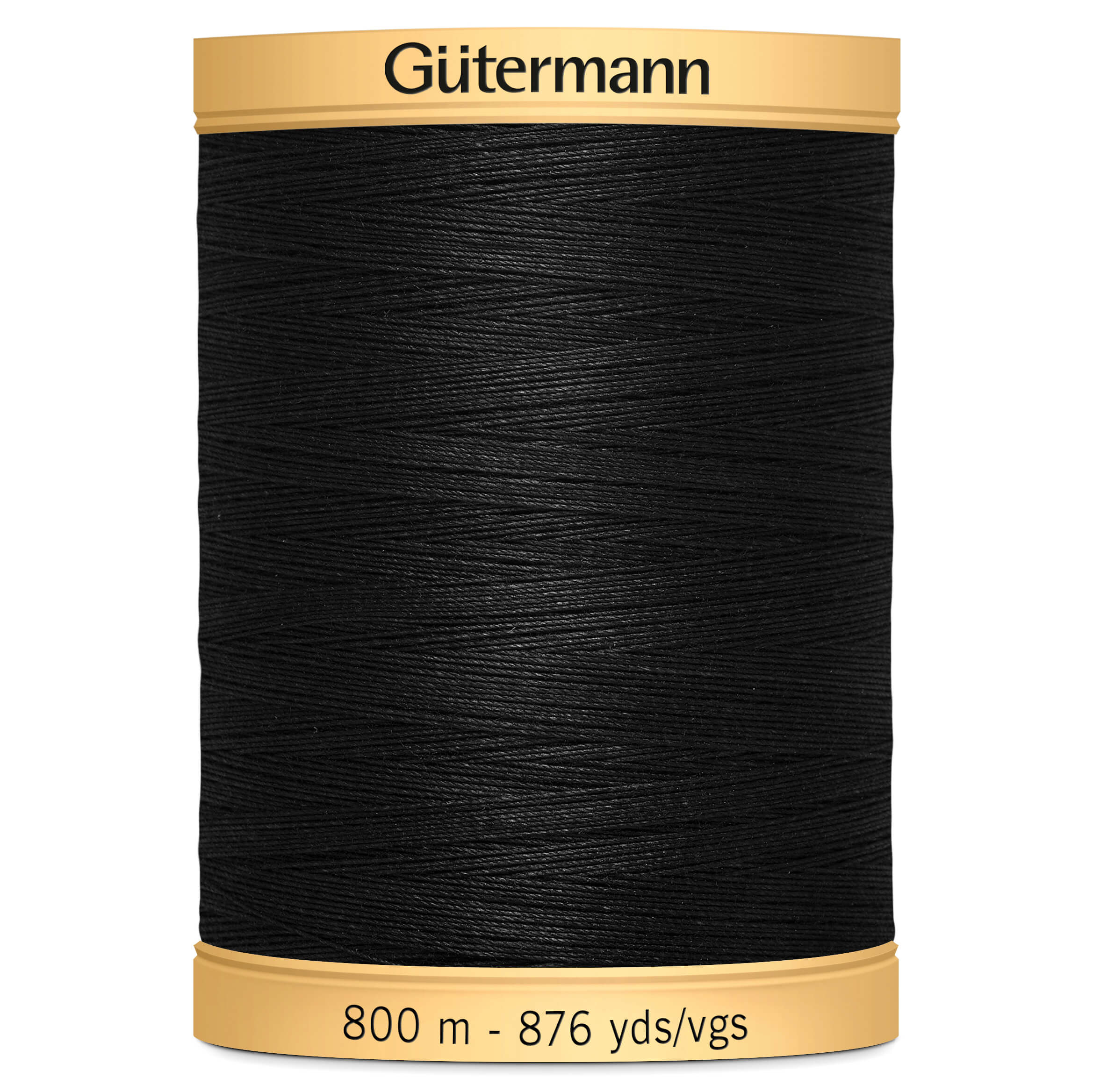 Gutermann Natural Cotton Thread 800m 5201 Black