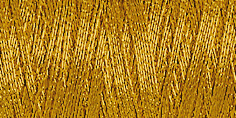Gutermann Metallic Thread 200m 7005 Brass - The Thread Box UK