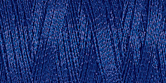 Gutermann Metallic Thread 200m 7016 Blue - The Thread Box UK