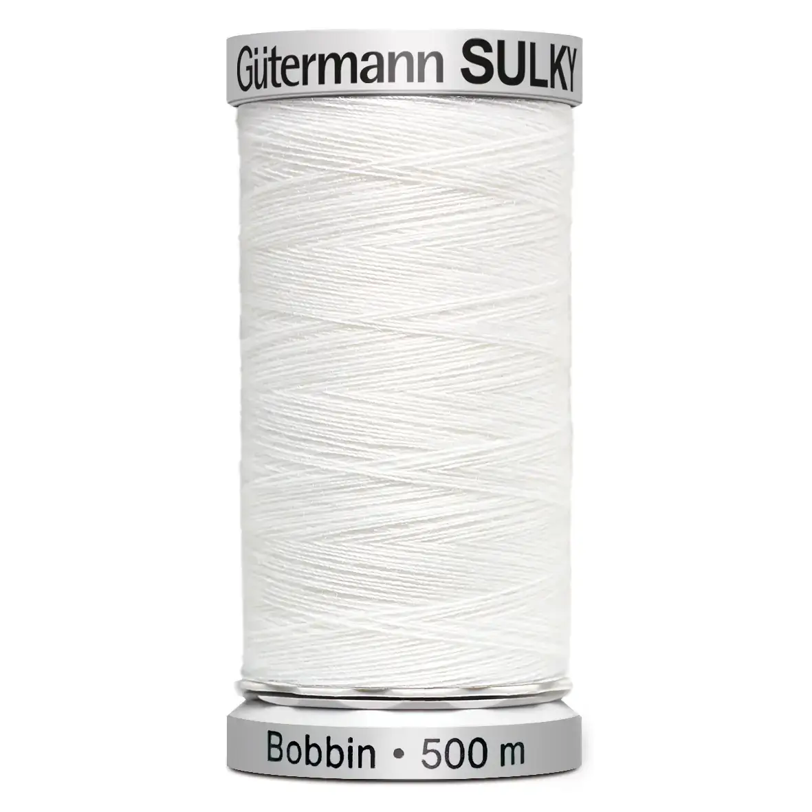 Gutermann Bobbin Thread 500m 1001 White - The Thread Box UK