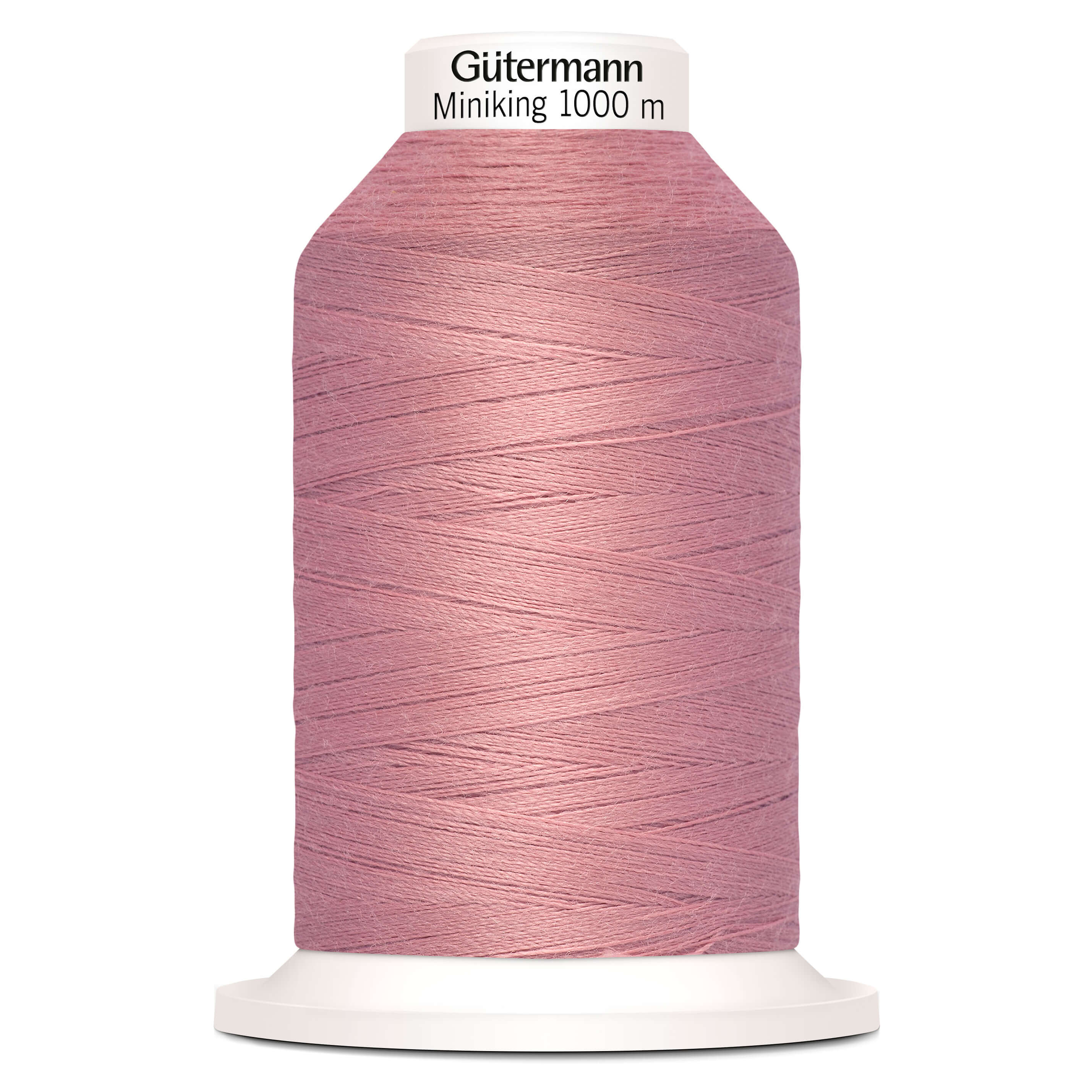 Gutermann Miniking Thread 1000m 473 Vintage Pink