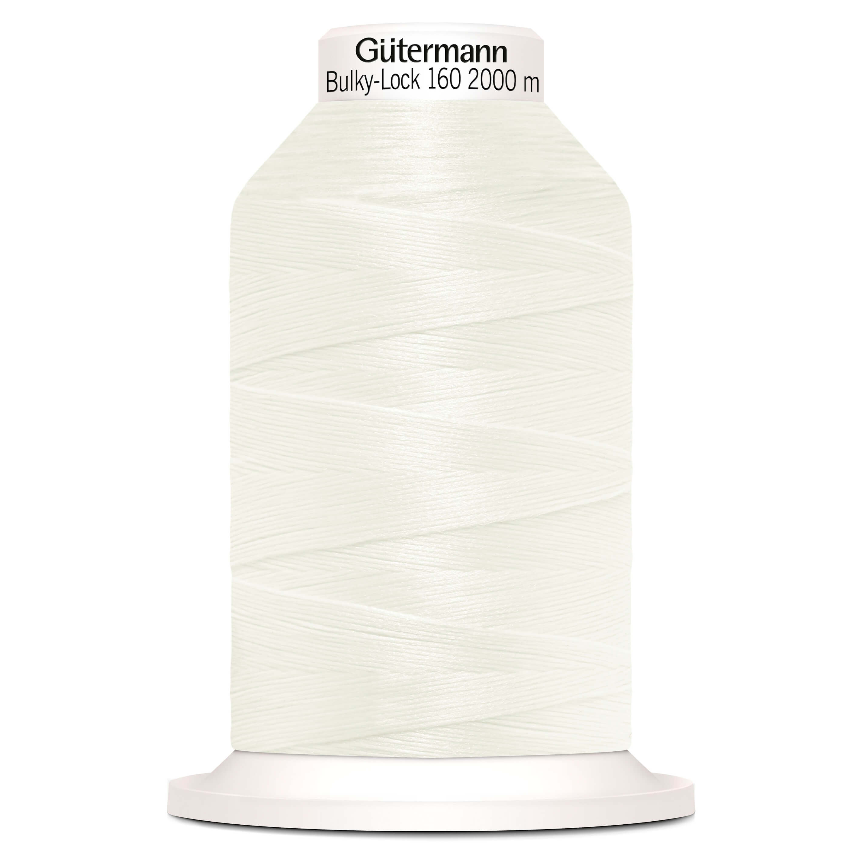 Gutermann Bulky Lock 160 2000m 111 Bridal White - The Thread Box UK