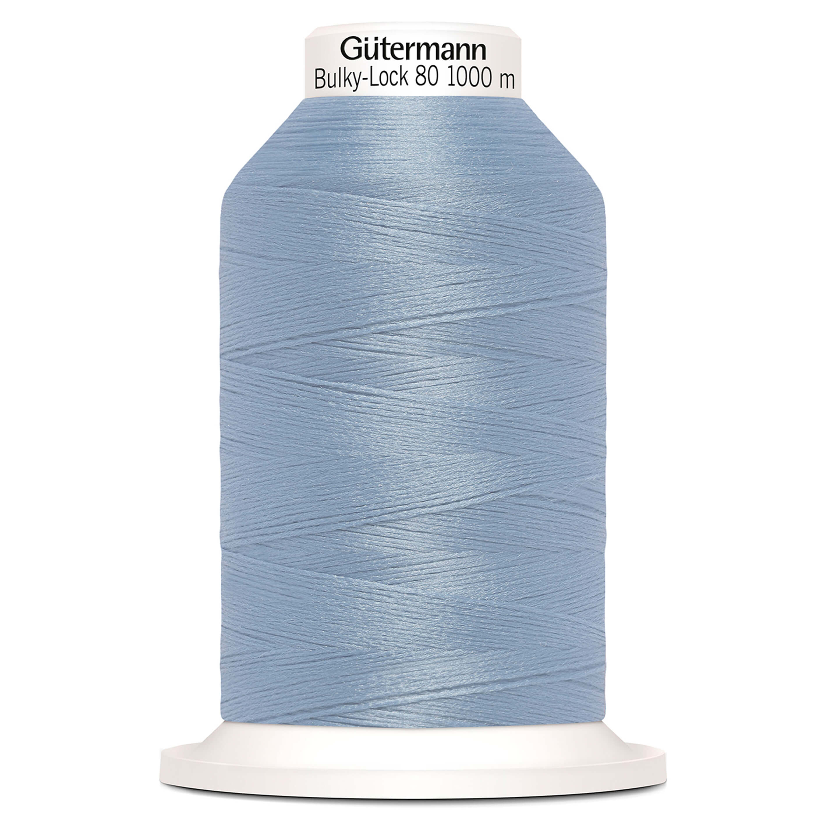 Gutermann Bulky Lock 80 1000m 143 Baby Blue - The Thread Box UK