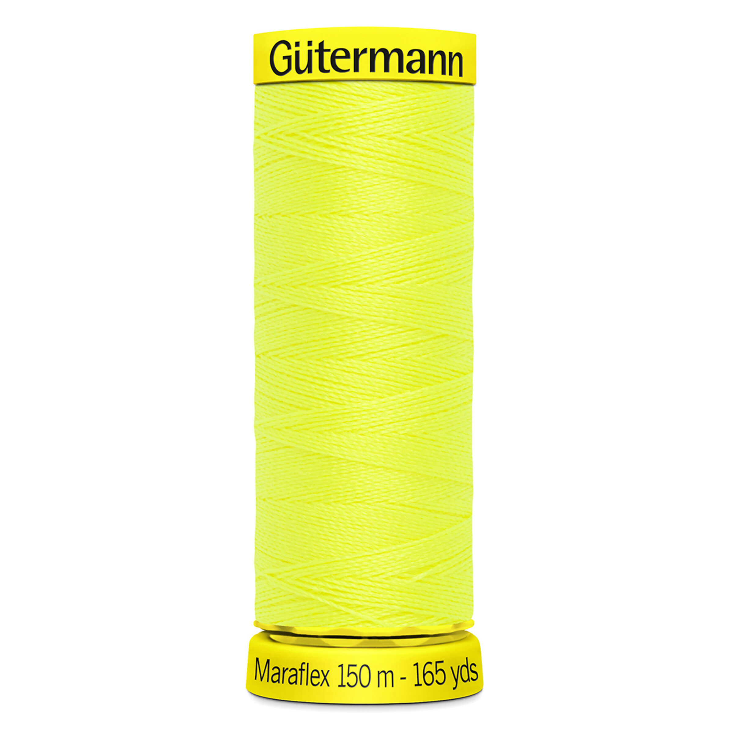 Gutermann Maraflex Thread 150m 3835 Fluorescent Yellow - The Thread Box UK